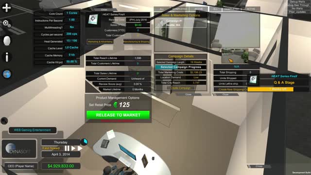 Tech Executive Tycoon Monthly Update #20 video - Indie DB