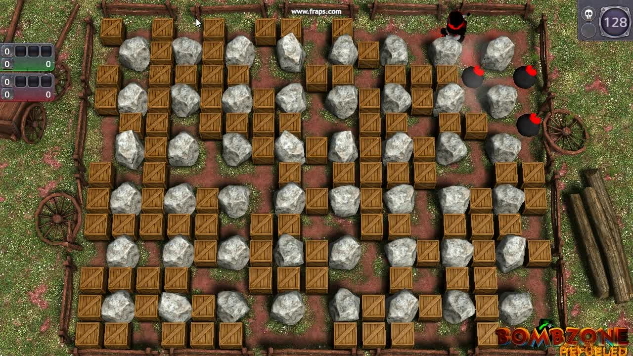 Gameplay video - Classic Theme - Bombzone refueled - IndieDB