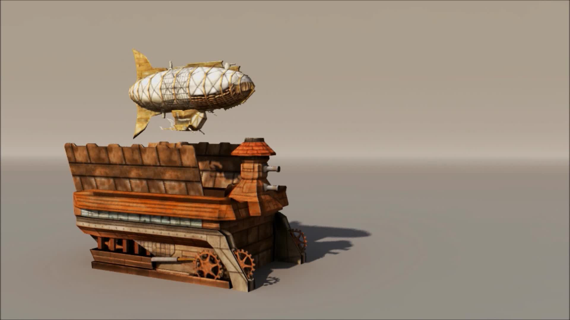 Zeppelin Spawning (Animation Test) video - No Man's Land - ModDB