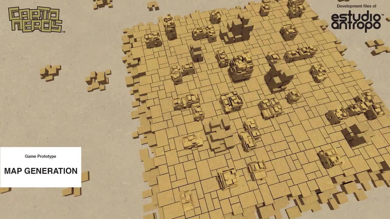 CARTONEROS® Game Prototype - Map Generation video - ModDB