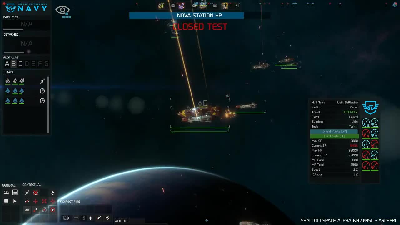 Station becomes Carrier - Fighter Dogfight AI video - Shallow Space - ModDB