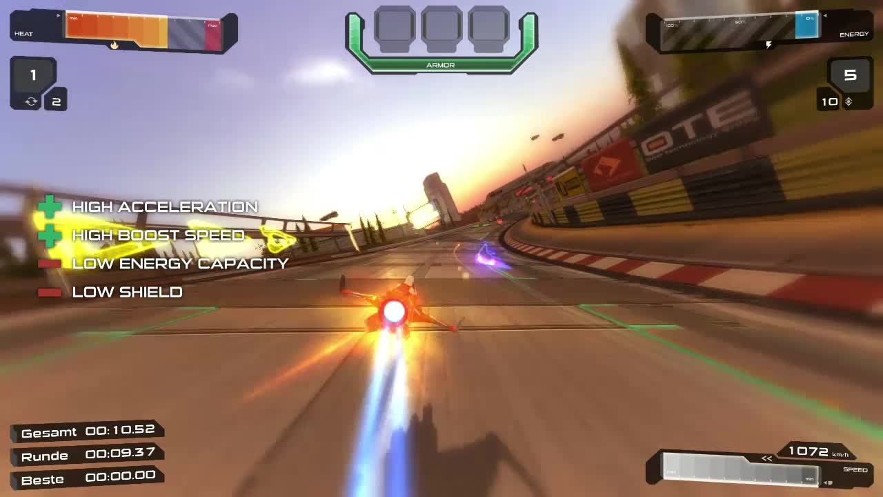Quantum Rush: Champions - Tier 1 Racers video - IndieDB