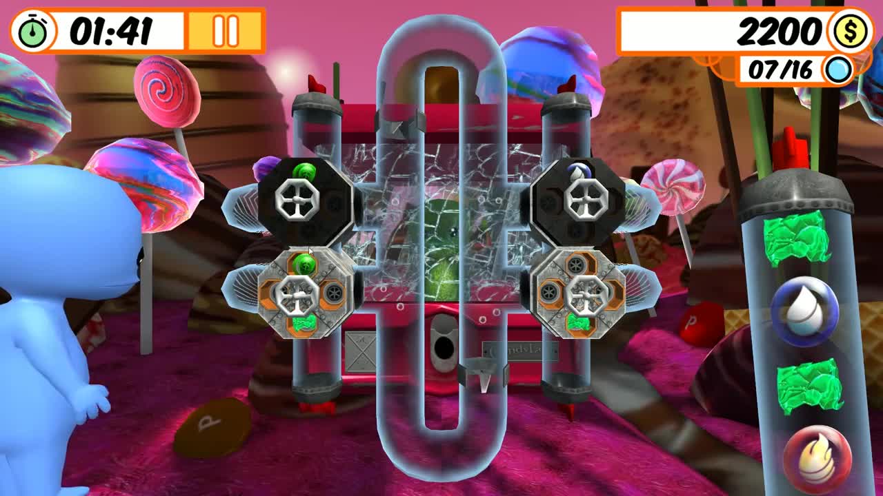 PANIC PUMP a new puzzle game second gameplay demo video - IndieDB