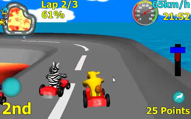 Volcano track video - Wild Animal Racing - IndieDB