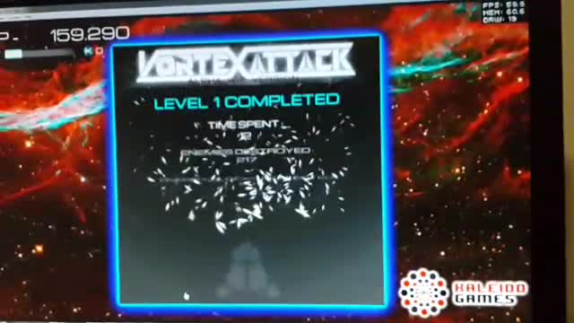 Game play WIP . Version 0.2 video - Vortex Attack - IndieDB