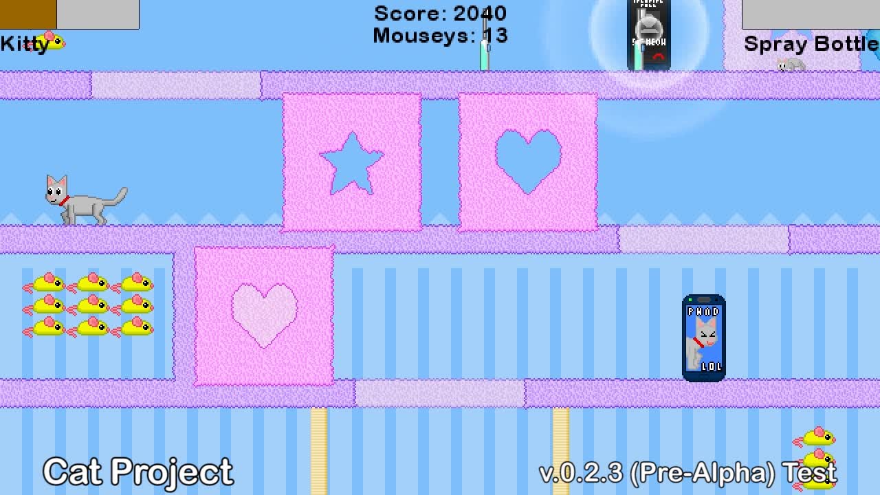 "Cat Project" 0.2.3 Test Run video - Indie DB