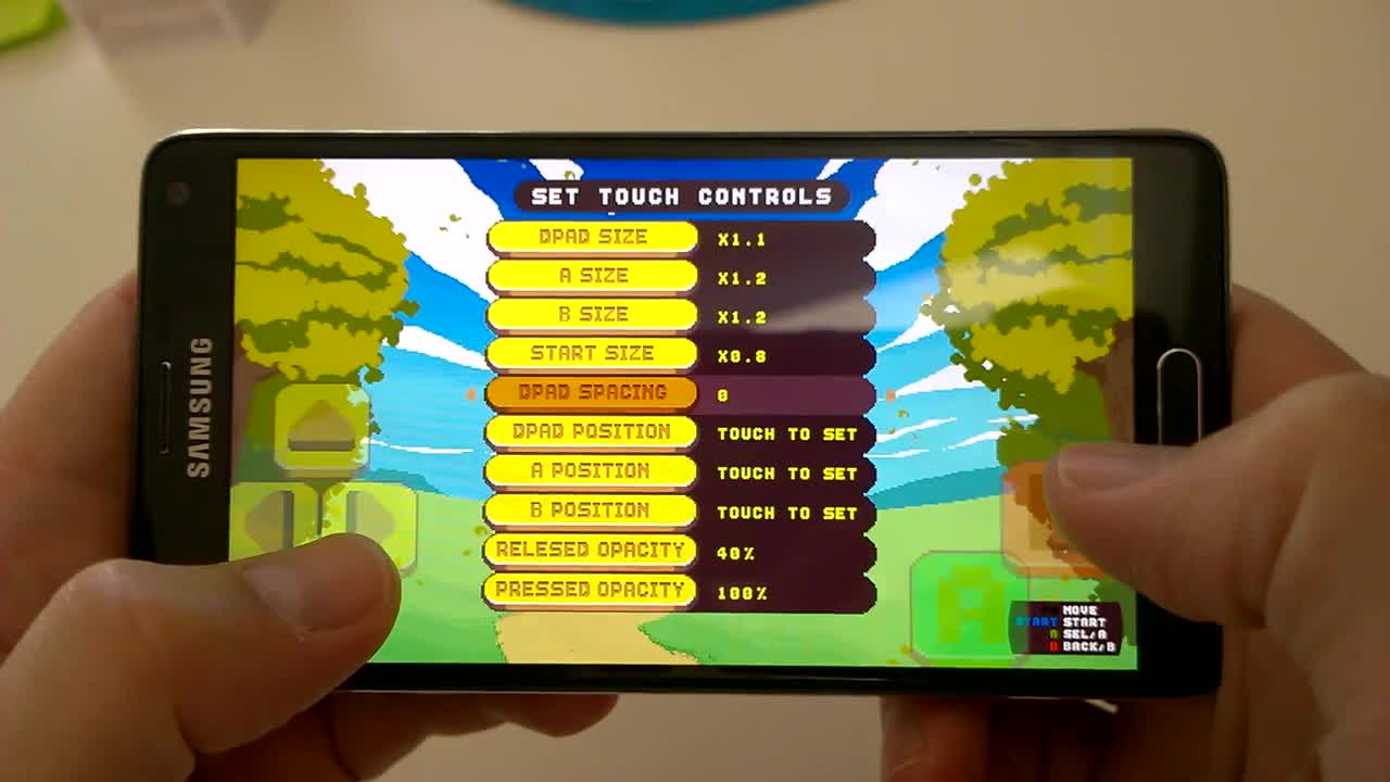 Touch rebinding on Android video - Raining Blobs - Indie DB