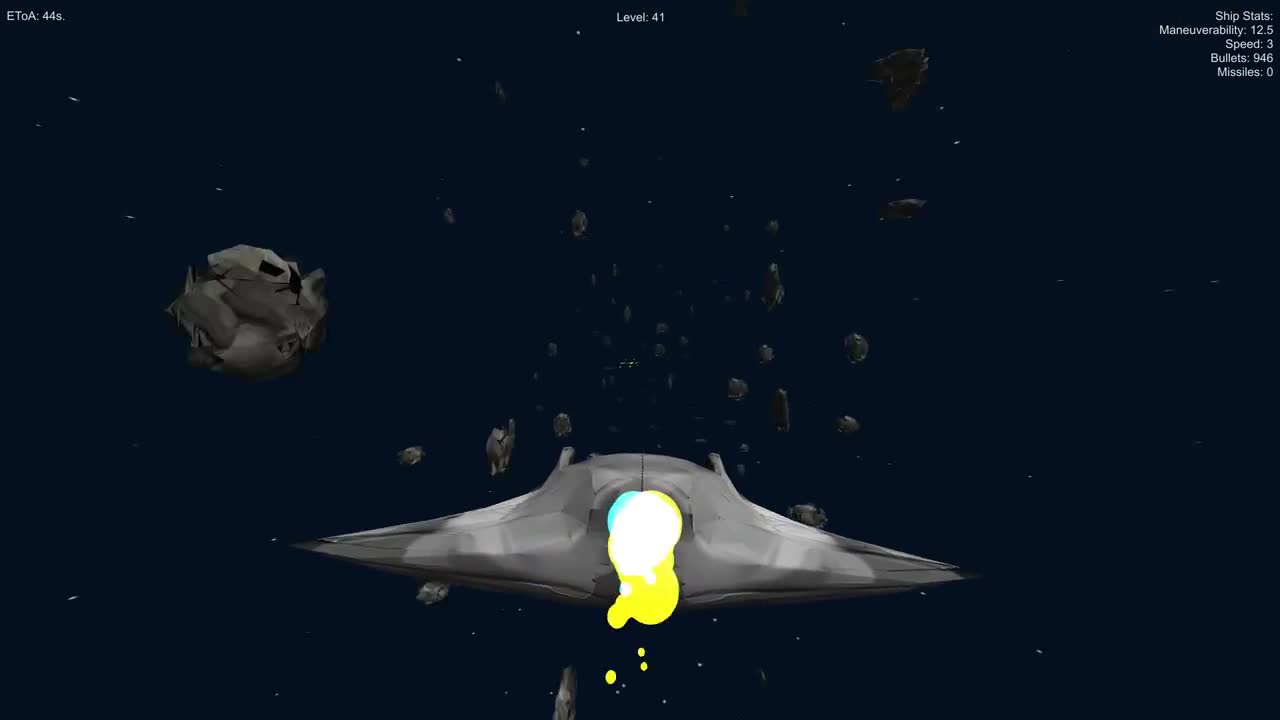 Trailer video - Asteroid Evasion - IndieDB