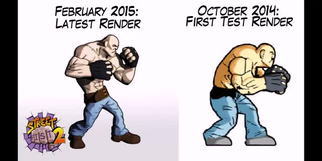 Before and After: Chuck Idle video - Street Fist 2 - ModDB