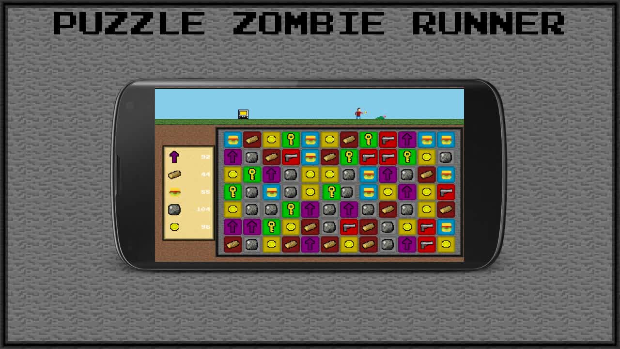 Puzzle Zombie Runner - Trailer video - Indie DB