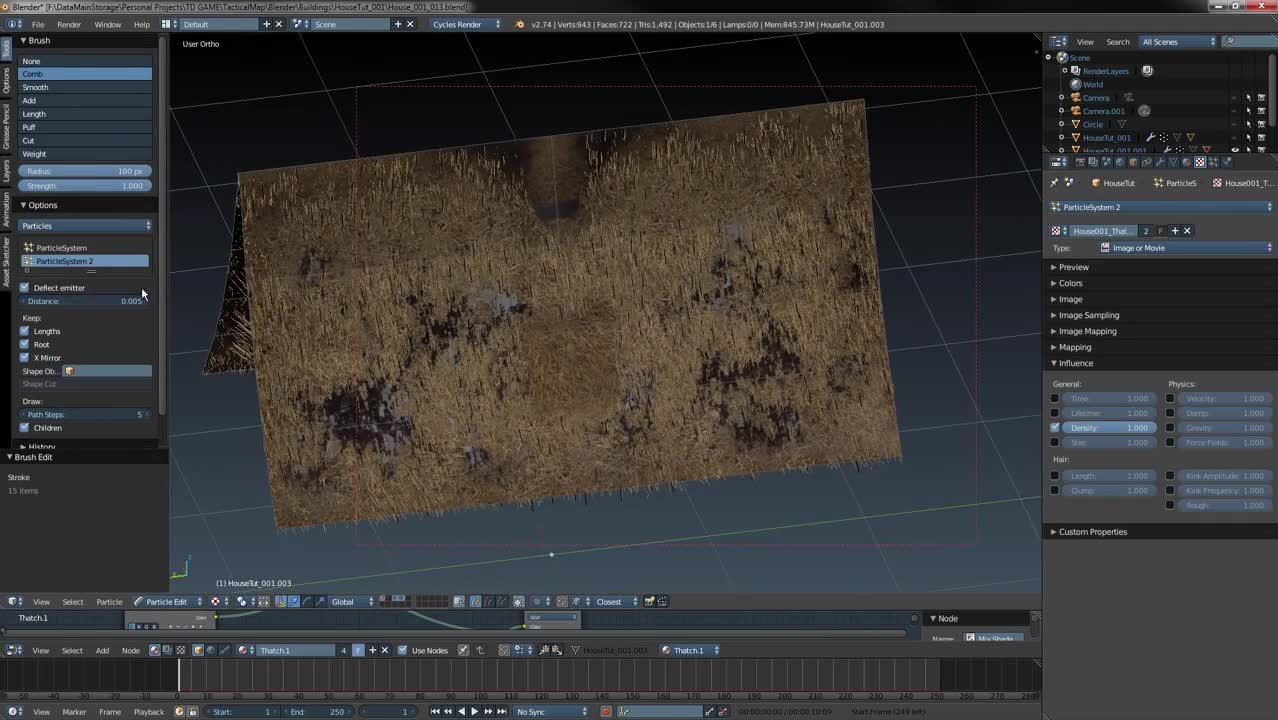 Blender game house tutorial. 3/2 Hair particles video - Empires in Ruins - ModDB