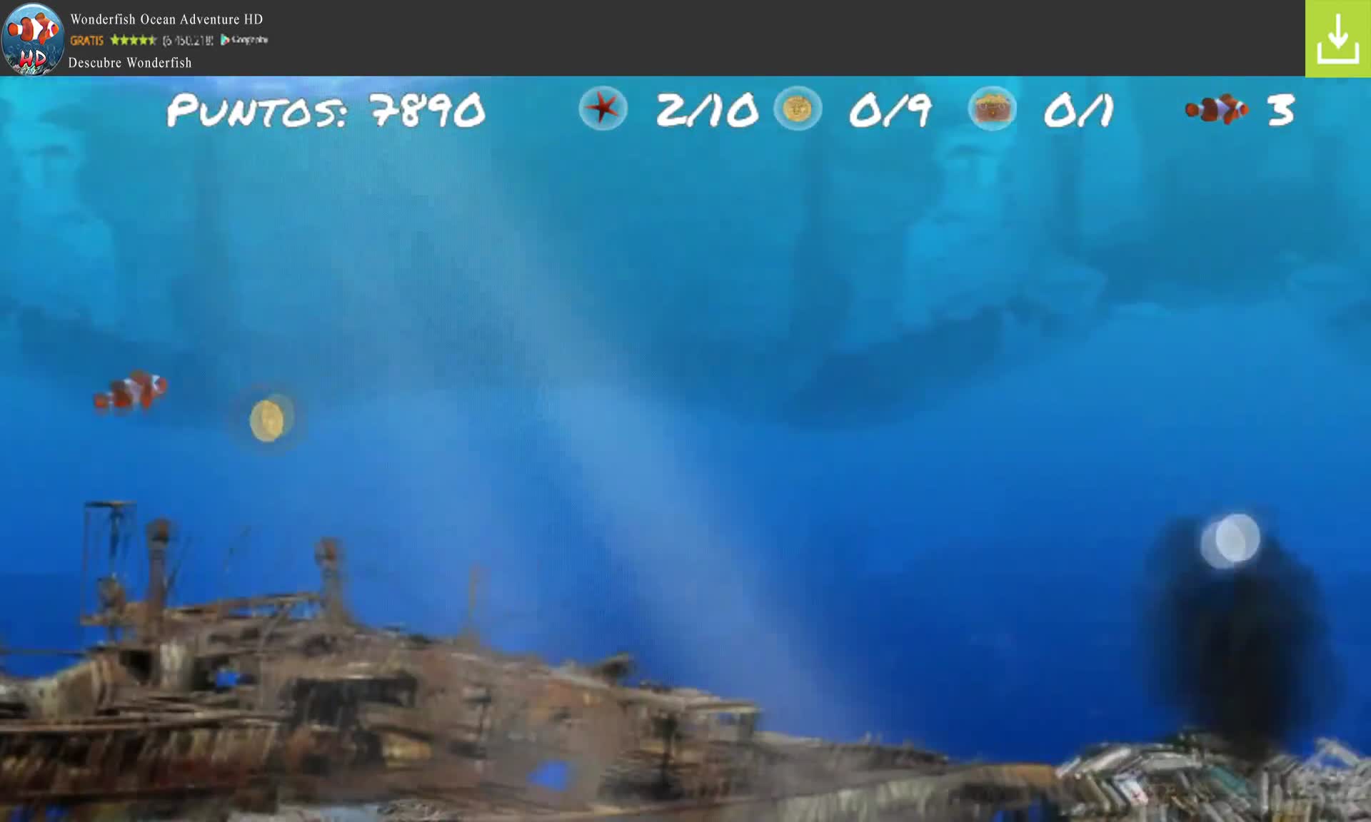 Trailer video - Wonderfish Ocean Adventure - IndieDB