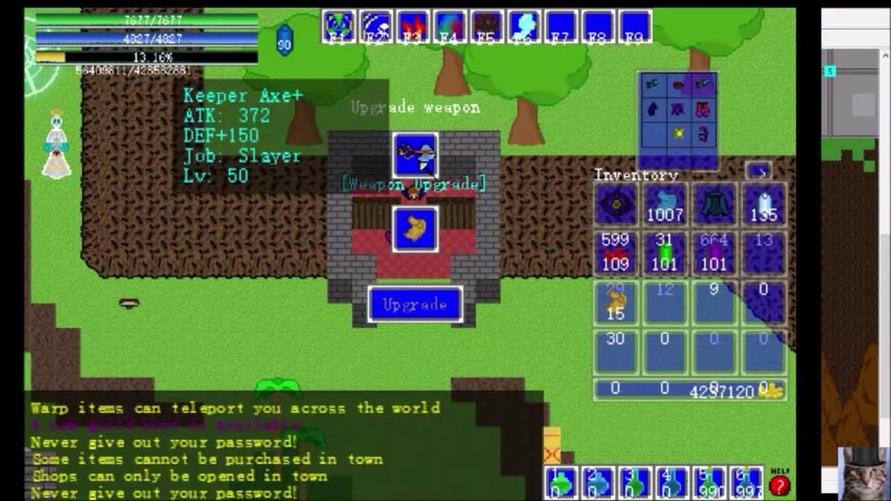Weapon Upgrades! video - Squire's Story Online - ModDB