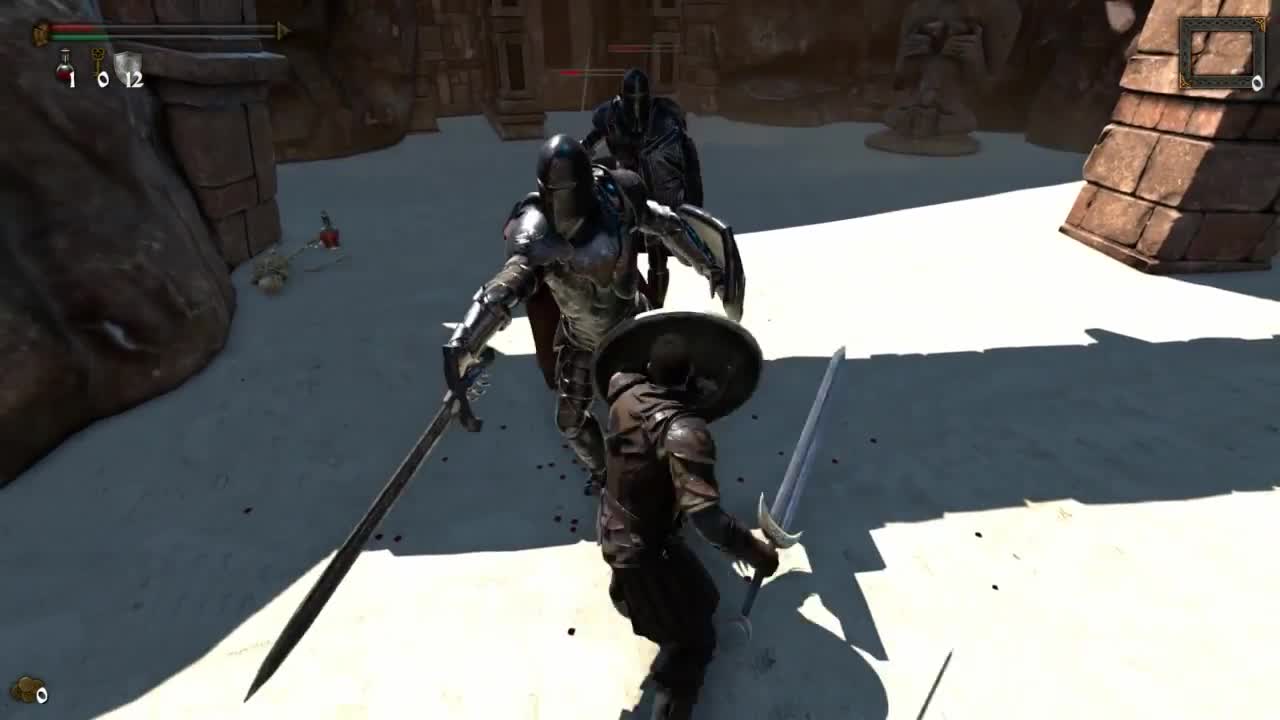 Mocap mummy and knight making of video - Cryptarium - IndieDB