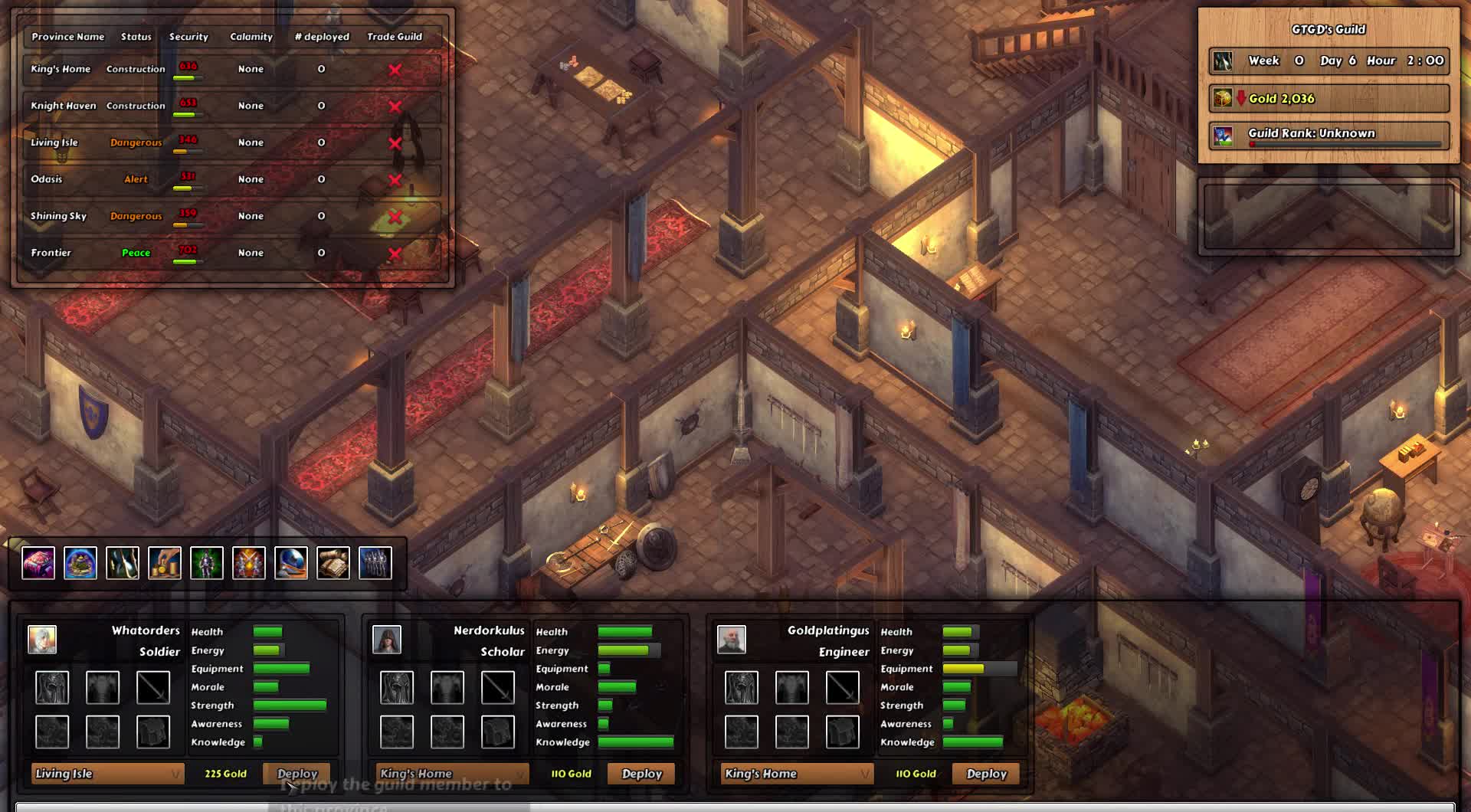 Overview of Guild Commander video - ModDB