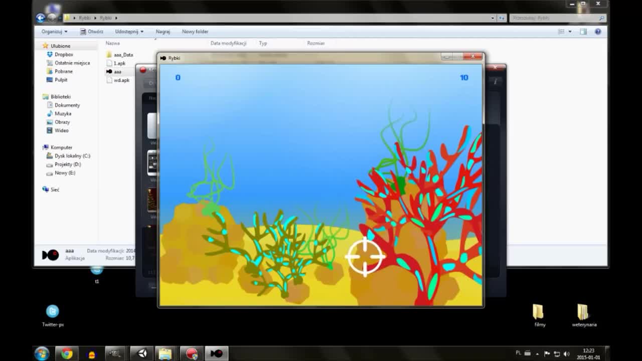 Next game prototape video - Fishes - bubble attack - ModDB