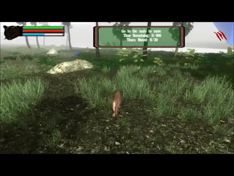 Untamed:Life of a Cougar Gameplay video - IndieDB