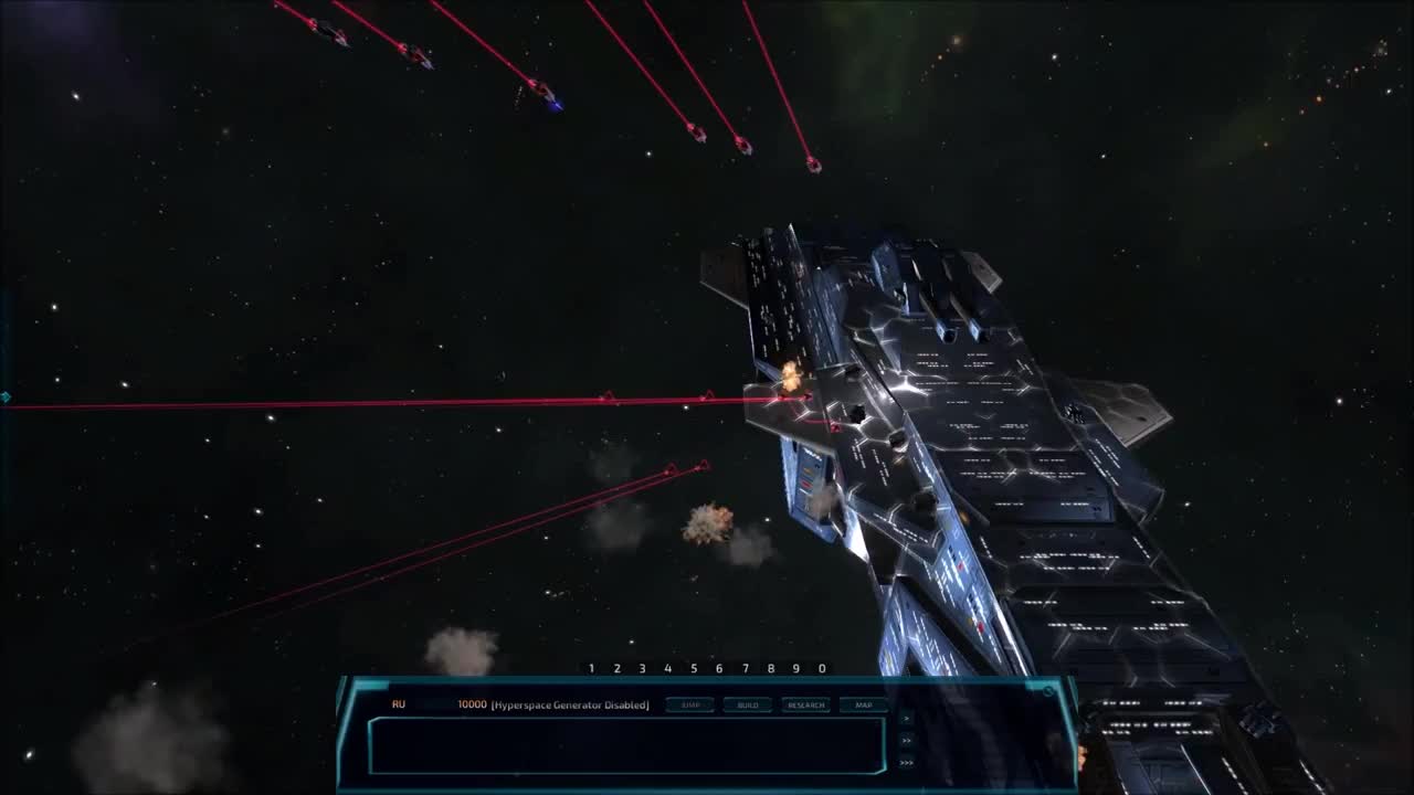 Flak turrets testing video - Nomad Fleet - IndieDB