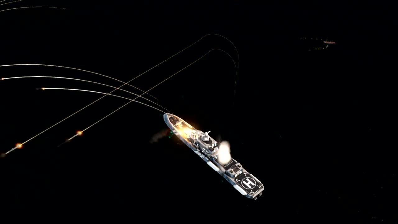 Electroplasma Missiles in action video - Ardent Seas - IndieDB