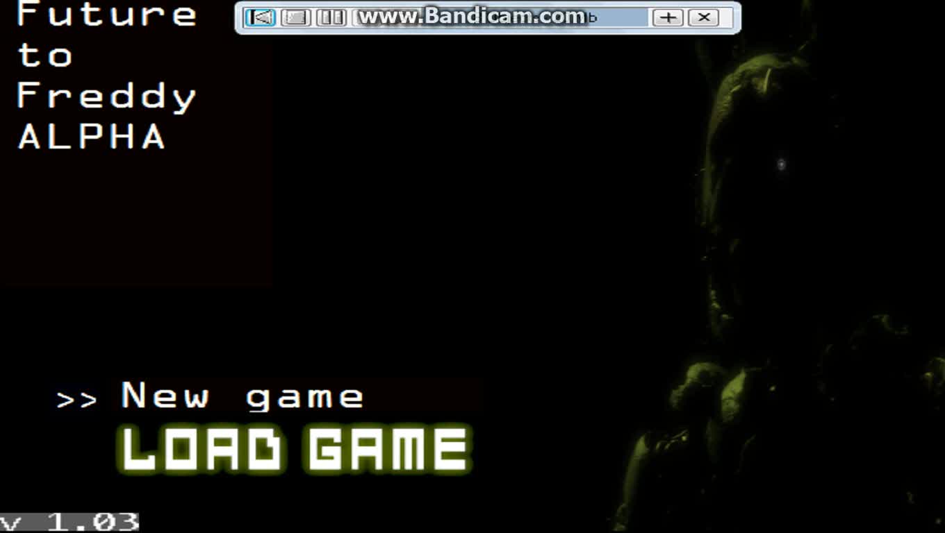 Future to Freddy (menu test) video - Indie DB