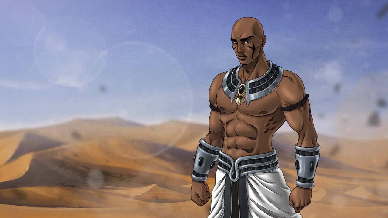 Rah the Dark Pharaoh video - Black Sands: Legends of Kemet - IndieDB