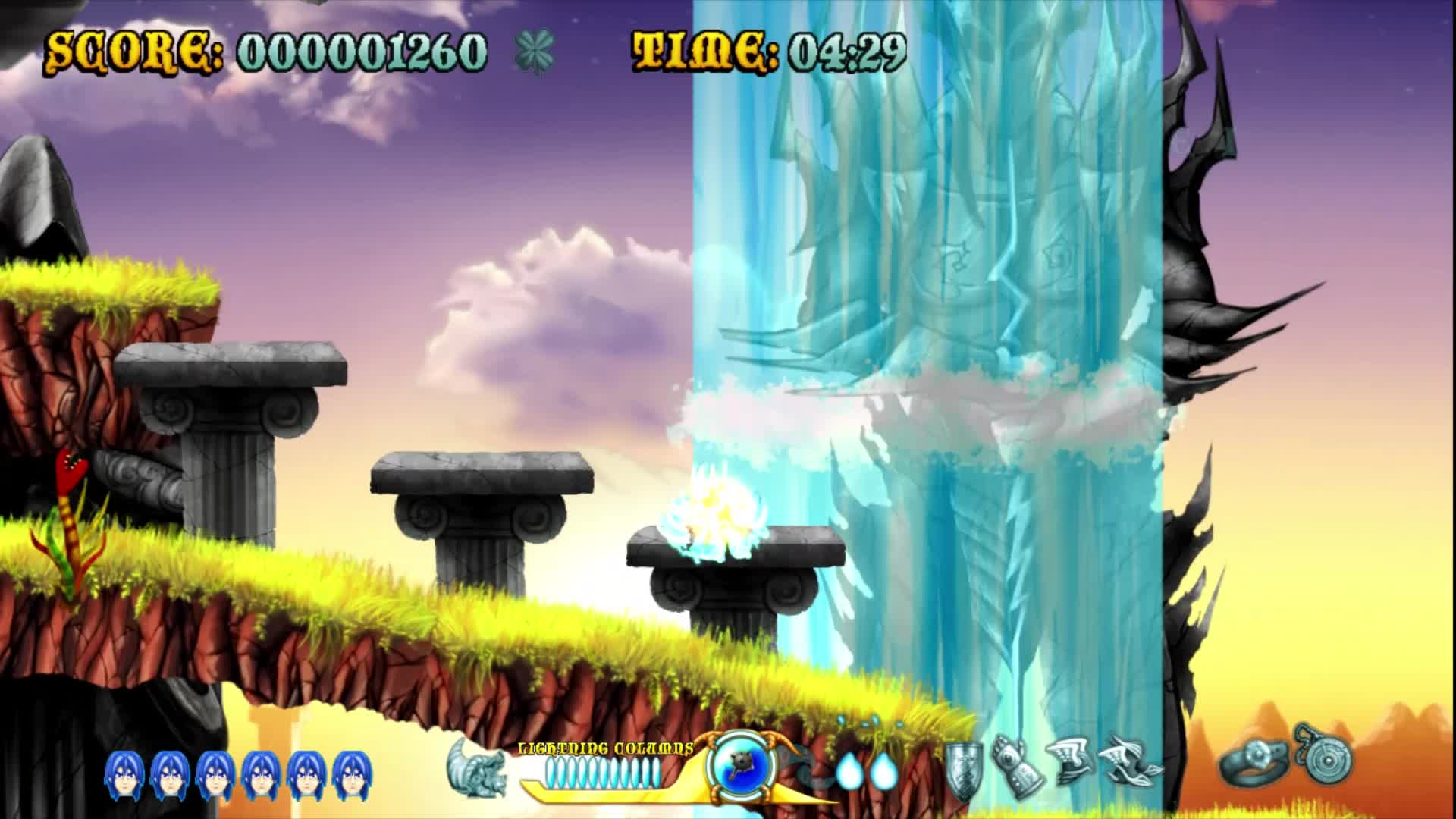 Lightning armour - Cast of the Seven Godsends video - IndieDB