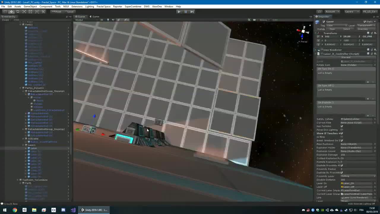 Fractal Space | Creating a New Area in Unity video - ModDB