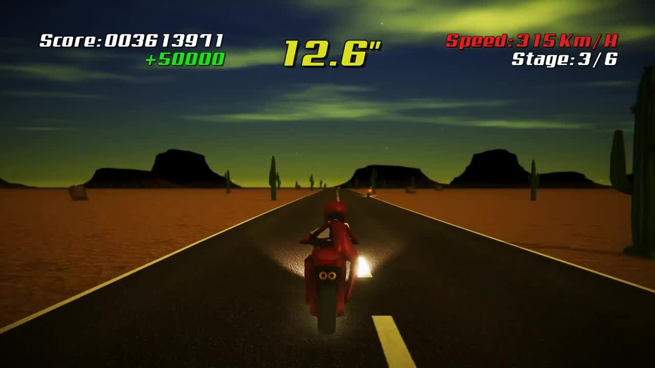 [02/2018] Course 2 Gameplay video - Super Night Riders - IndieDB