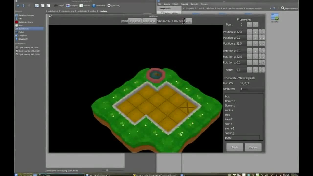 Sokoban Garden 3D - how it's made? video - ModDB