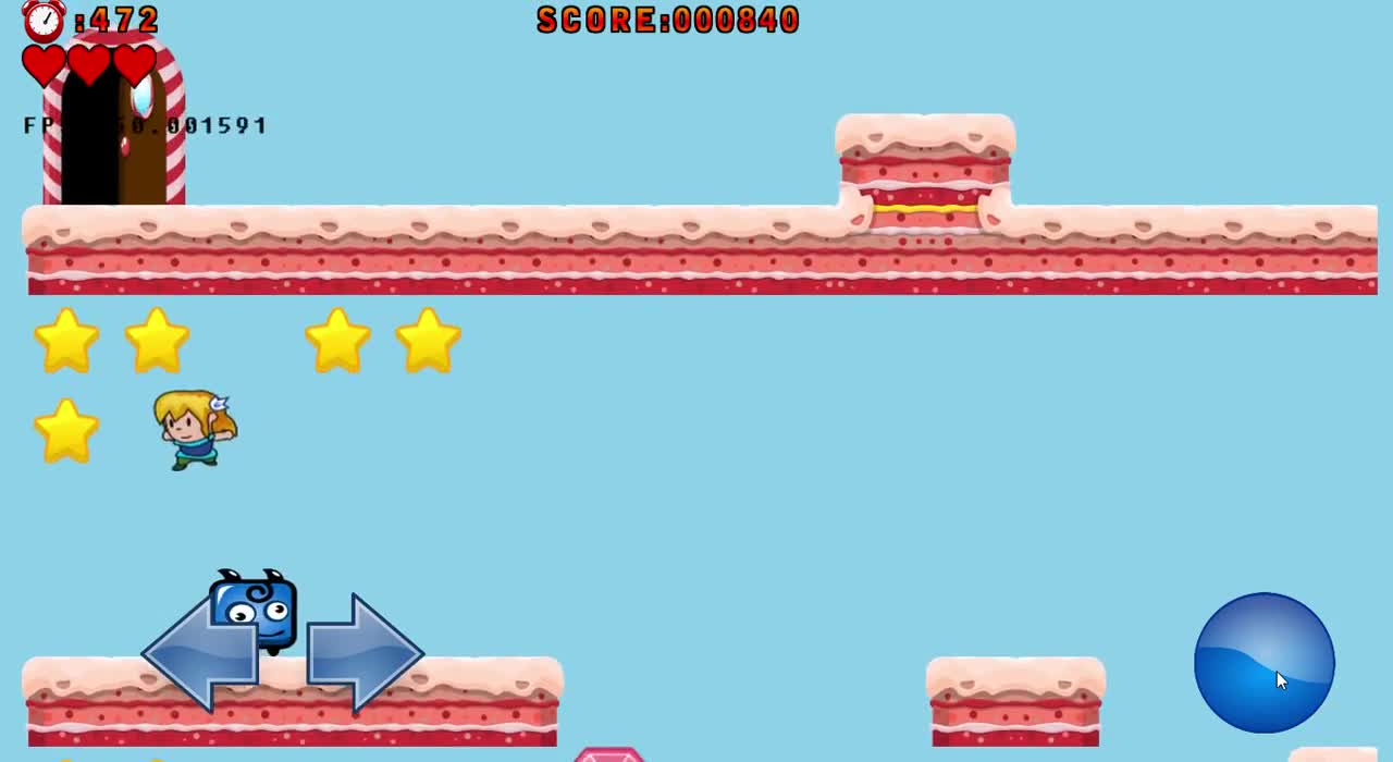 Sarah in Candyland beta Arcade mode video - IndieDB
