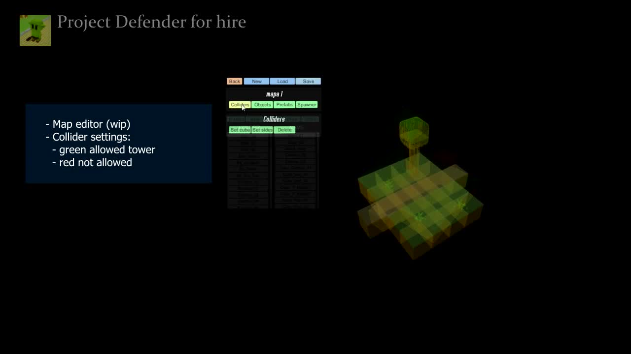 Proyect Defender for hire - Game development 1 video - Marching creatures - Mod DB