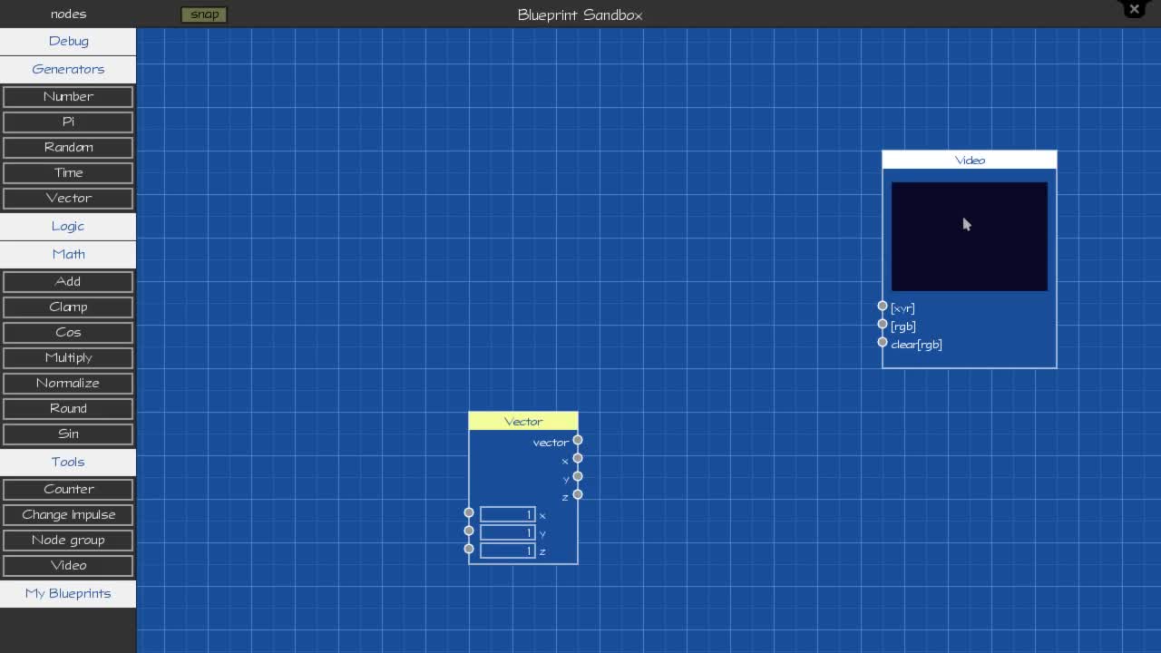 The Blueprints Machine - Dev Video #4 - new nodes! - IndieDB