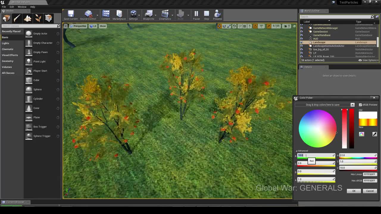 Develop Global War - Trees shader (work in progres video - IndieDB