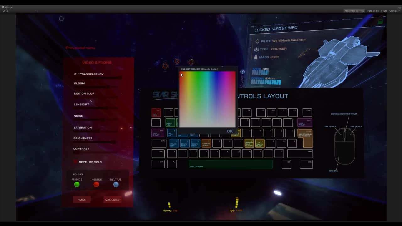 Customize colors example video - STAR SHIFT - Mod DB