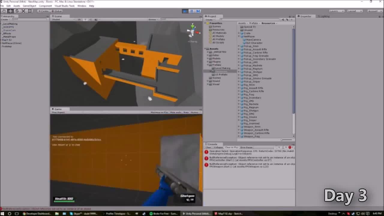 Making of "Trench" Timelapse video - Bionic - ModDB