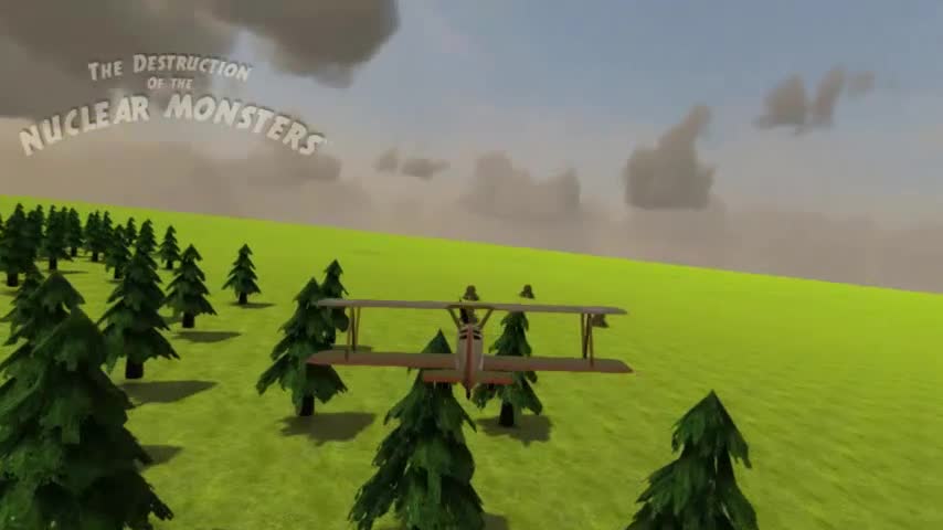 Plane flight, in demo. Sounds are WIP video - The Destruction of the ...