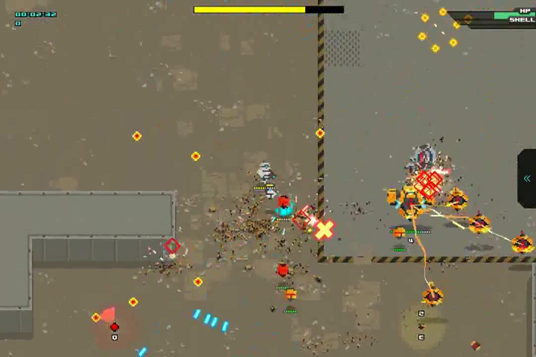 Rush Rover - Boss battle demo 01 video - IndieDB