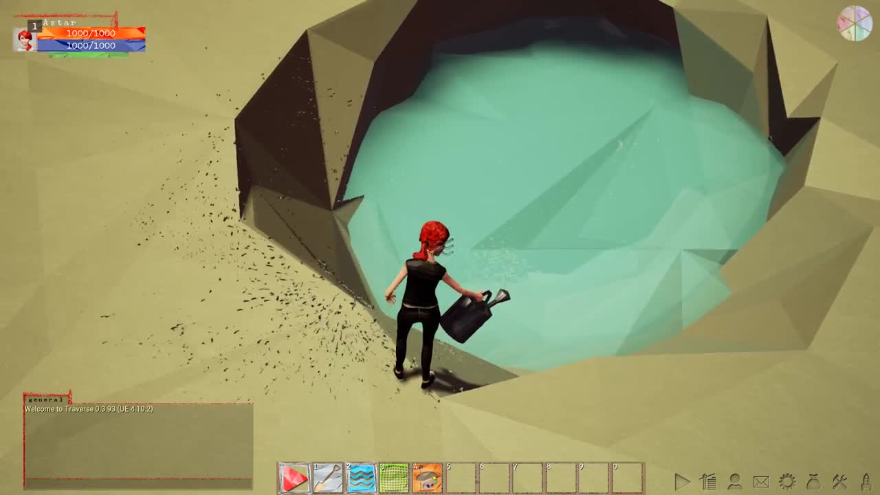 Digging, Water Simulation and Underwater Effects video - Traverse - MMO ...
