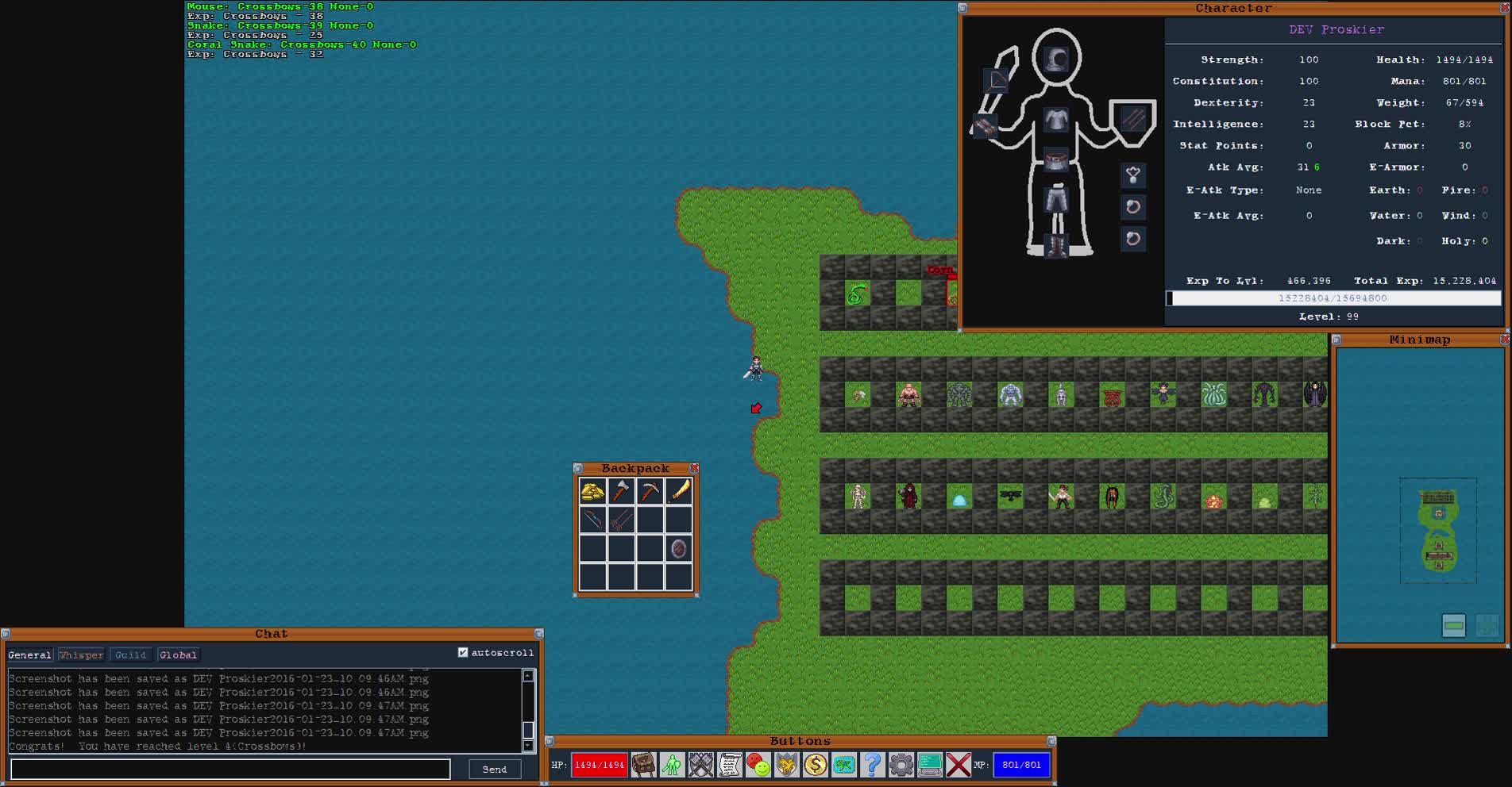 Kisnard Online Ranged Attack video - IndieDB