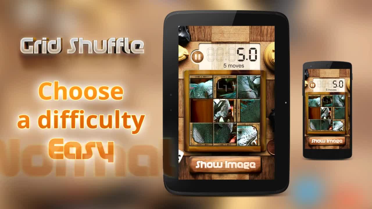 Grid Shuffle - 15 Square Puzzle video - ModDB