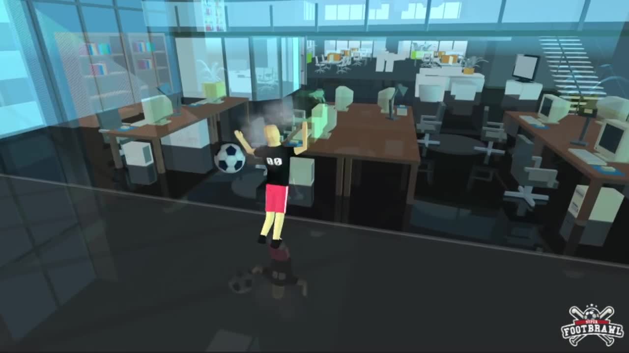 Footbrawl - Office Level video - Indie DB