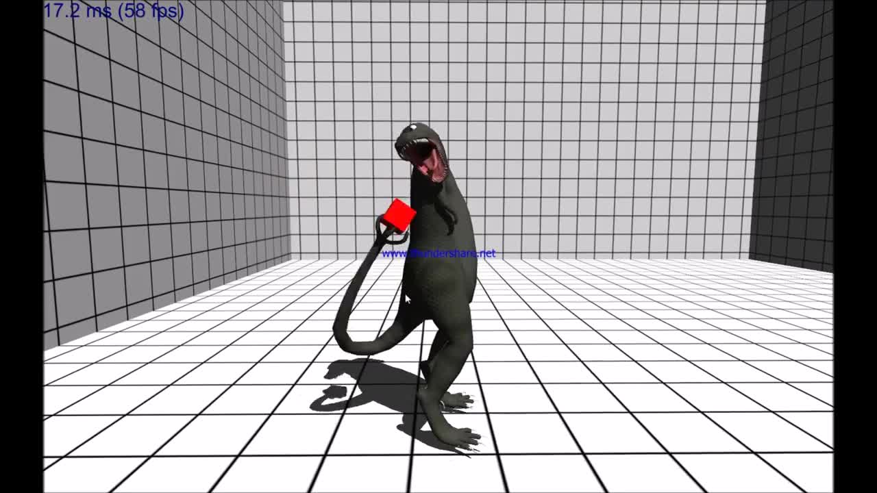 Mutant lizard game animations video - ModDB