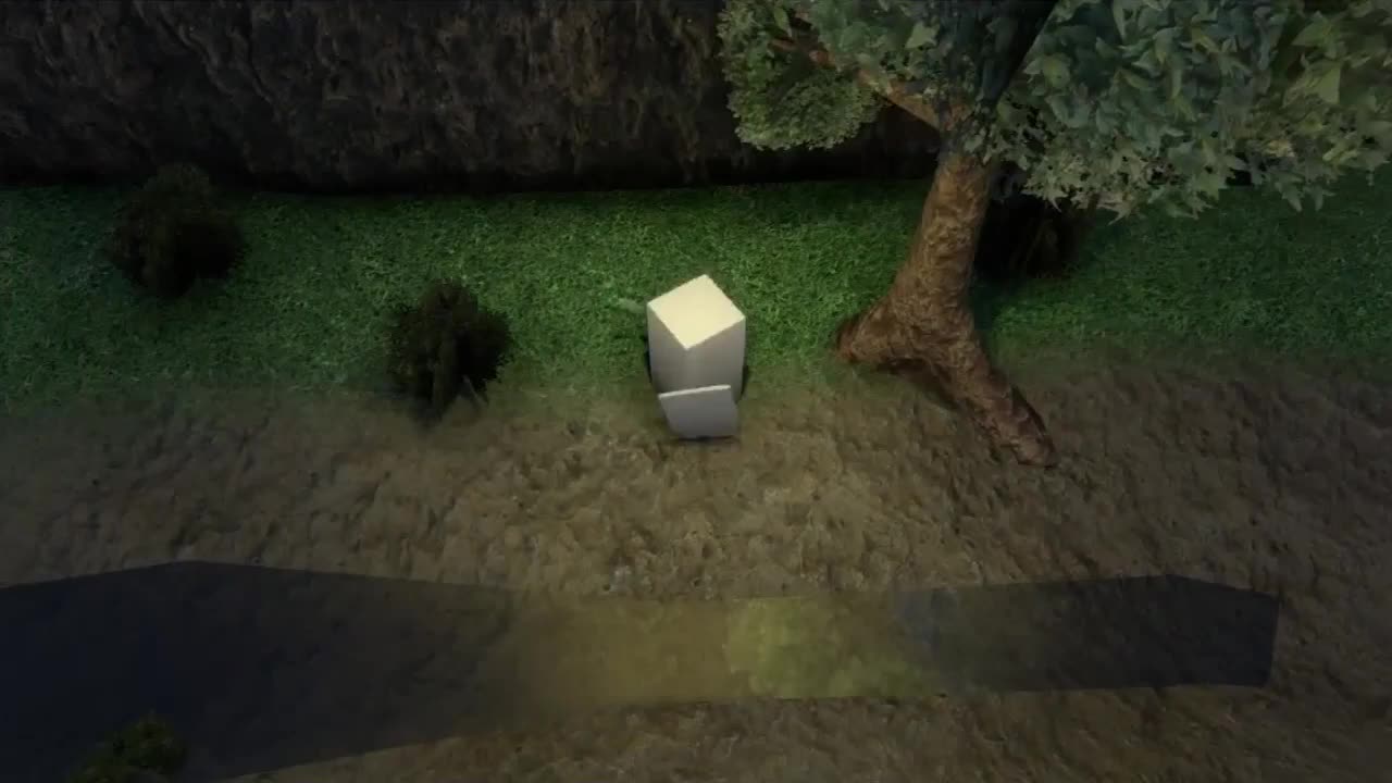 Object Fade Test 01 - Seeing the player behind objects video - The Dark ...