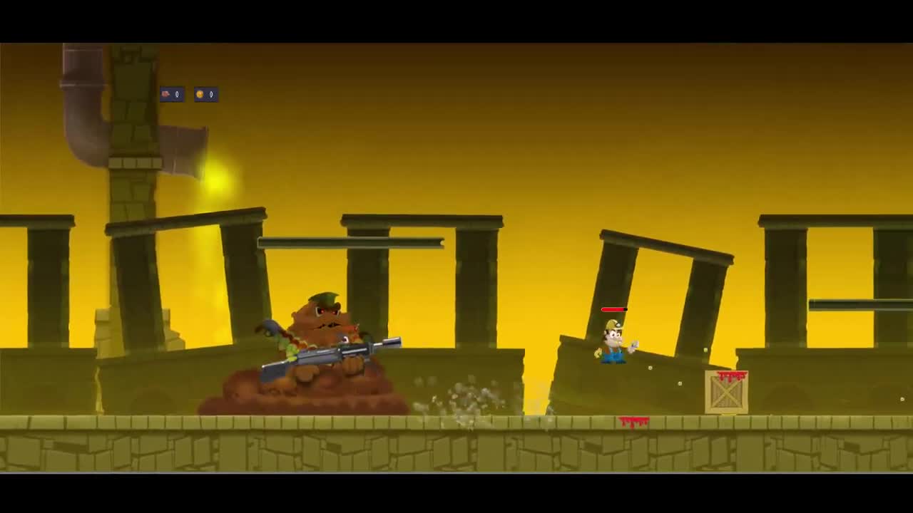 Overflo Game - Turdinator Fight video - IndieDB