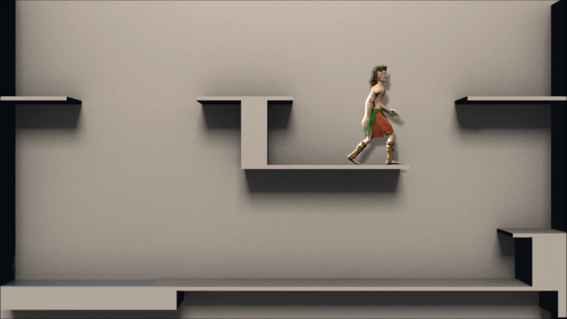A few new animations of jumping & climbing video - Story about the ...