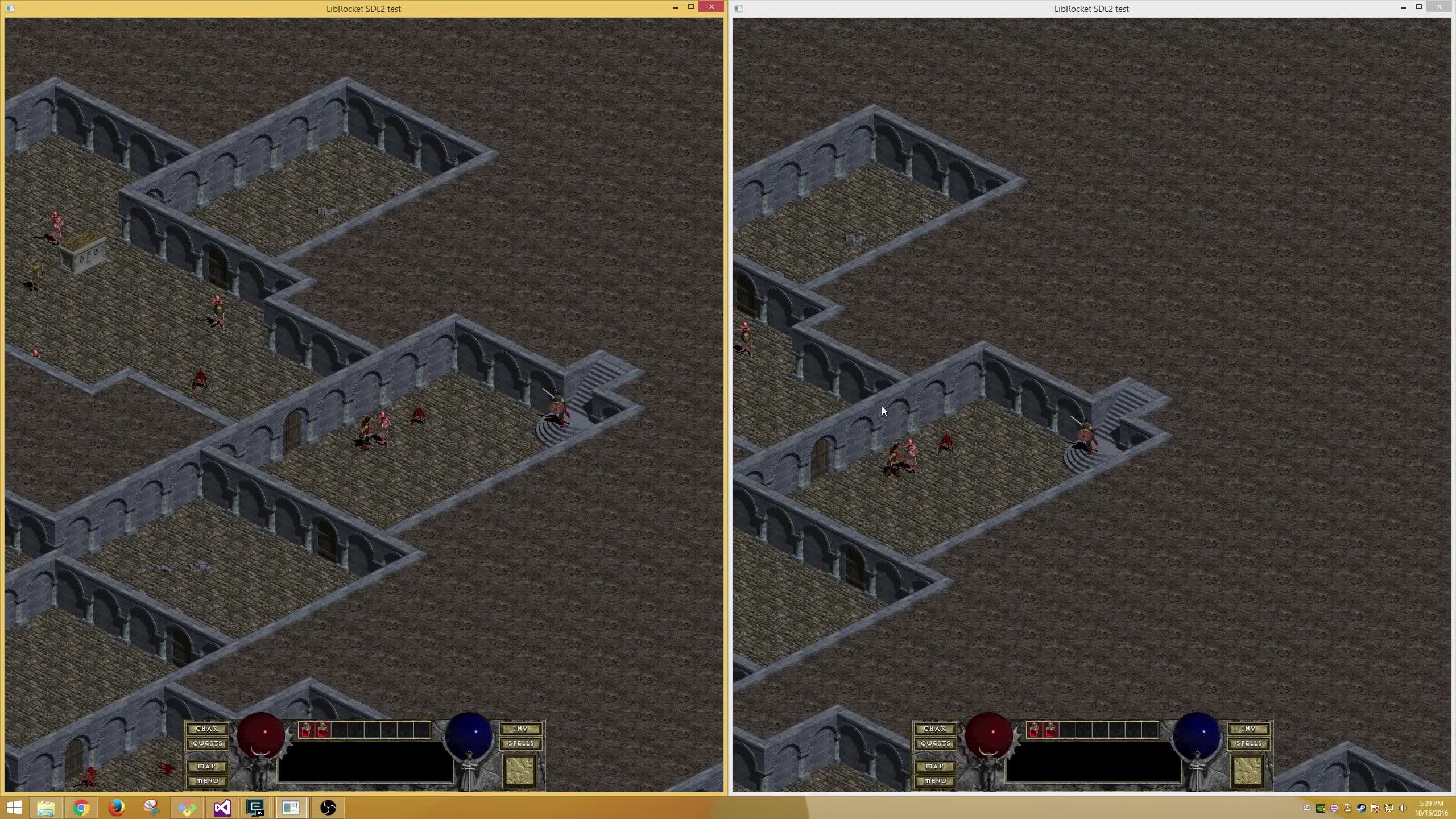 Freeablo multiplayer progress Oct 15th 2016 video - ModDB