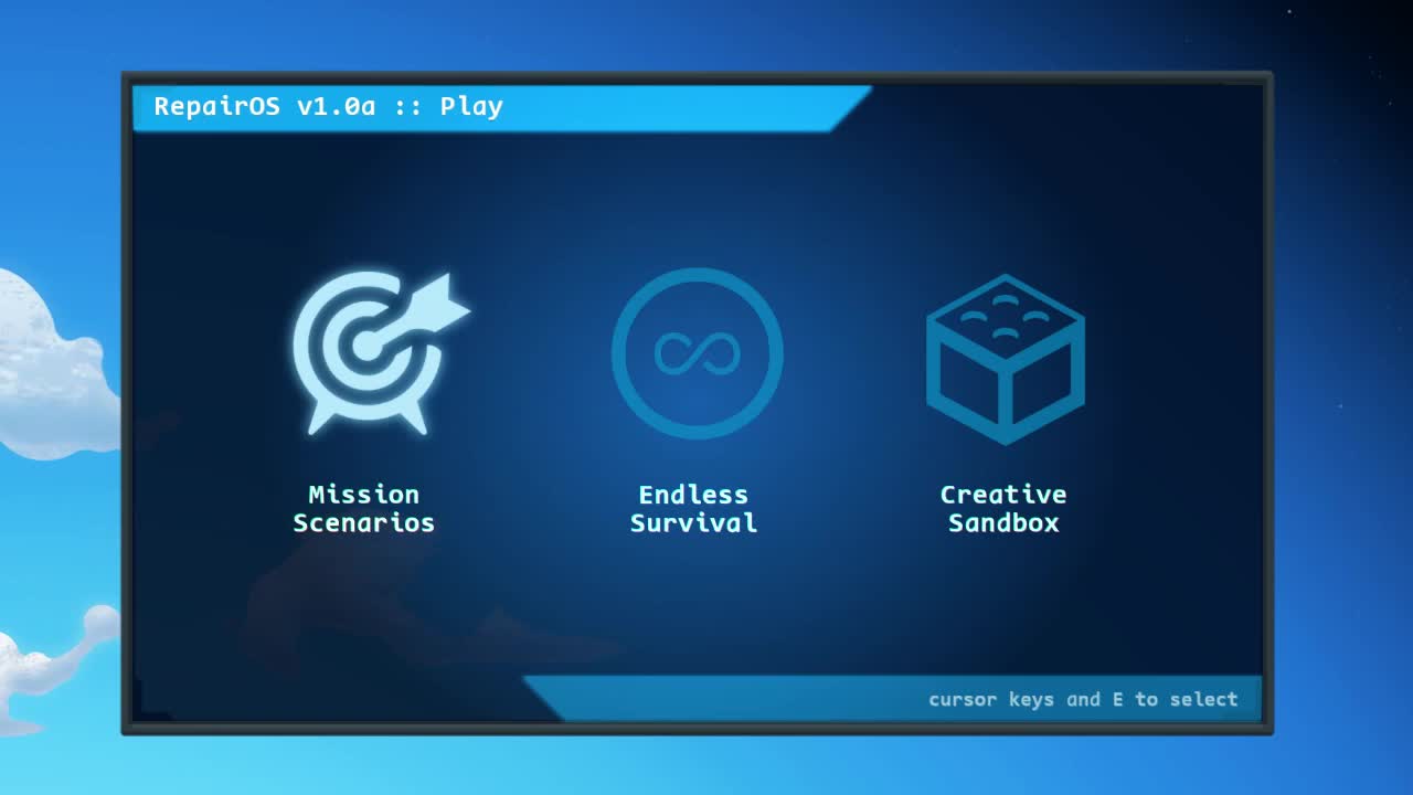 WIP main menus video - Satellite Repairman! - ModDB