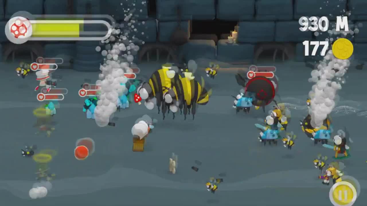 Wacky Spores: The Chase Trailer video - IndieDB