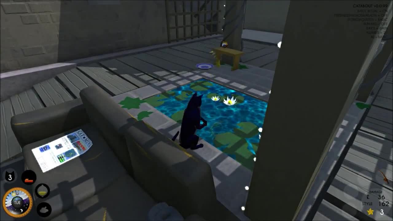 cat fishing game catabout early dev peek. video - IndieDB