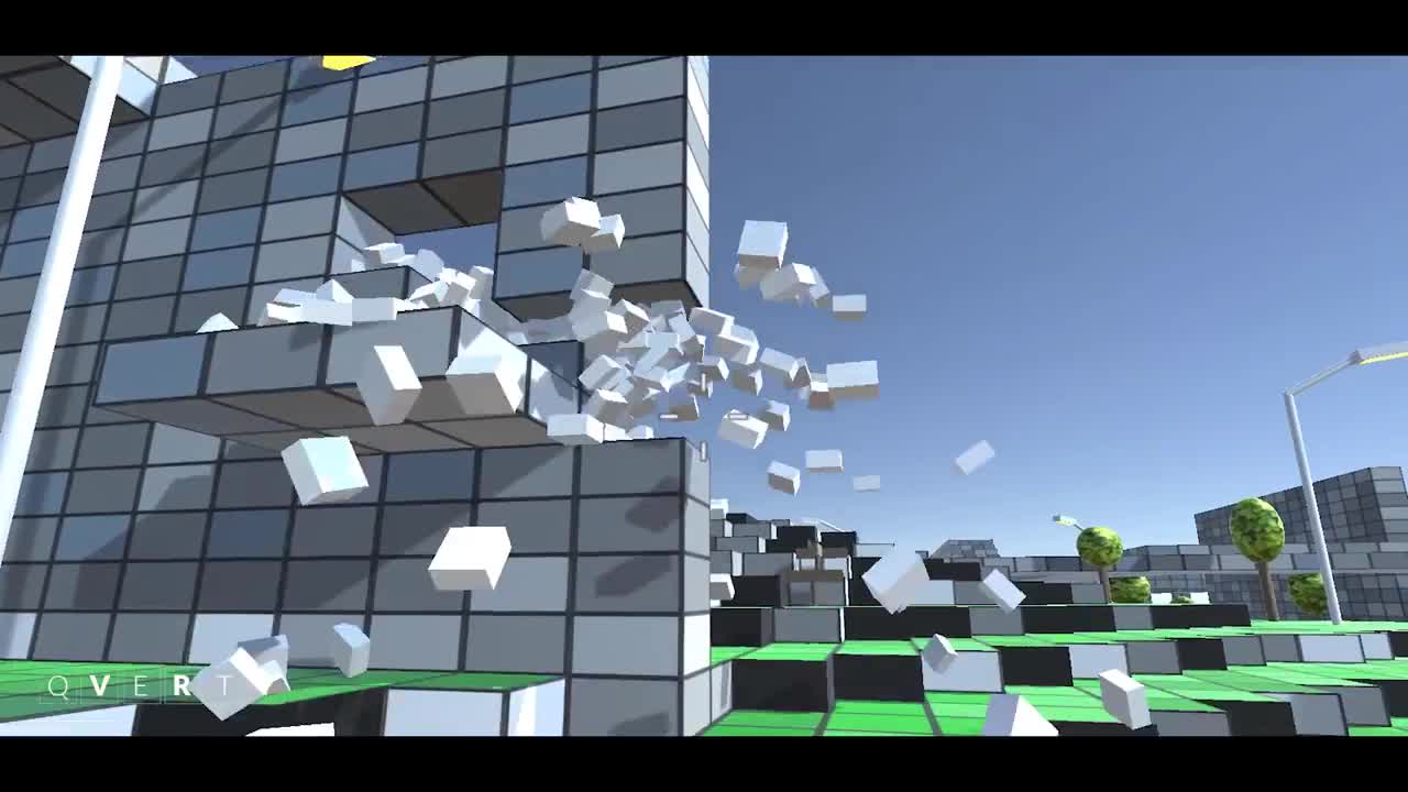 the cube qverty application build and destroy in a free world 1 video ...